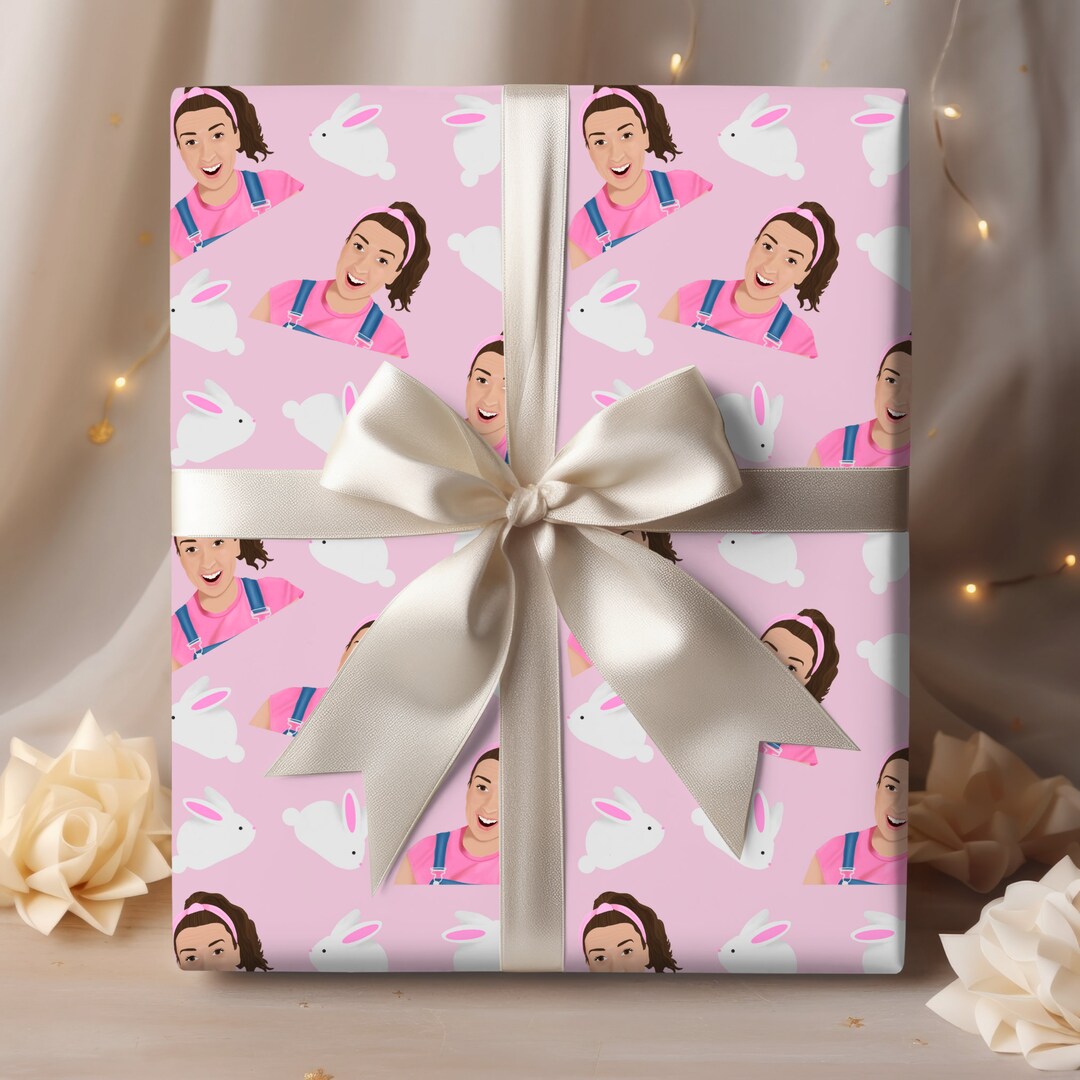 Ms Rachel Personalized Birthday Wrapping Paper, Ms Rachel Kids Birthday ...