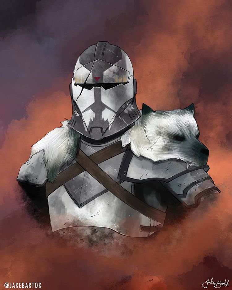 Medieval Commander Wolffe Inspired by Jakebartok - Etsy