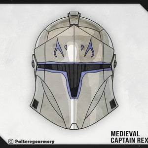 Medieval Captain Rex Inspired by Jakebartok - Etsy