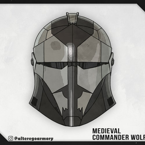 Medieval Clone Trooper Fives or Echo Inspired by Jakebartok - Etsy