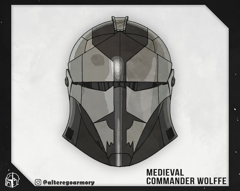 Medieval Commander Wolffe Inspired by Jakebartok - Etsy