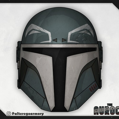 The Banshee: 3D Printable Helmet Inspired by the Mandalorian - Etsy