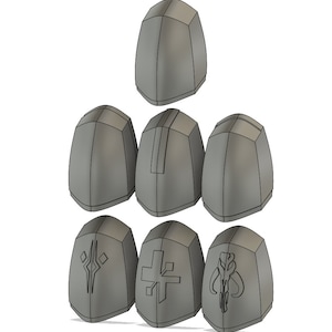 Mandalorian Inspired: Banshee Shoulder Plates - Etsy