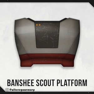 Mandalorian Inspired: Female Banshee Chest Plate - Etsy