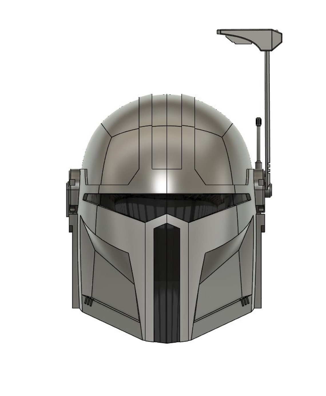 The Rook: 3D Printable Helmet Inspired by the Mandalorian - Etsy
