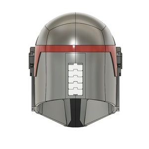 The Warden: 3D Printable Helmet Inspired by the Mandalorian - Etsy