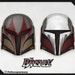 The Banshee: 3D Printable Helmet Inspired by the Mandalorian - Etsy