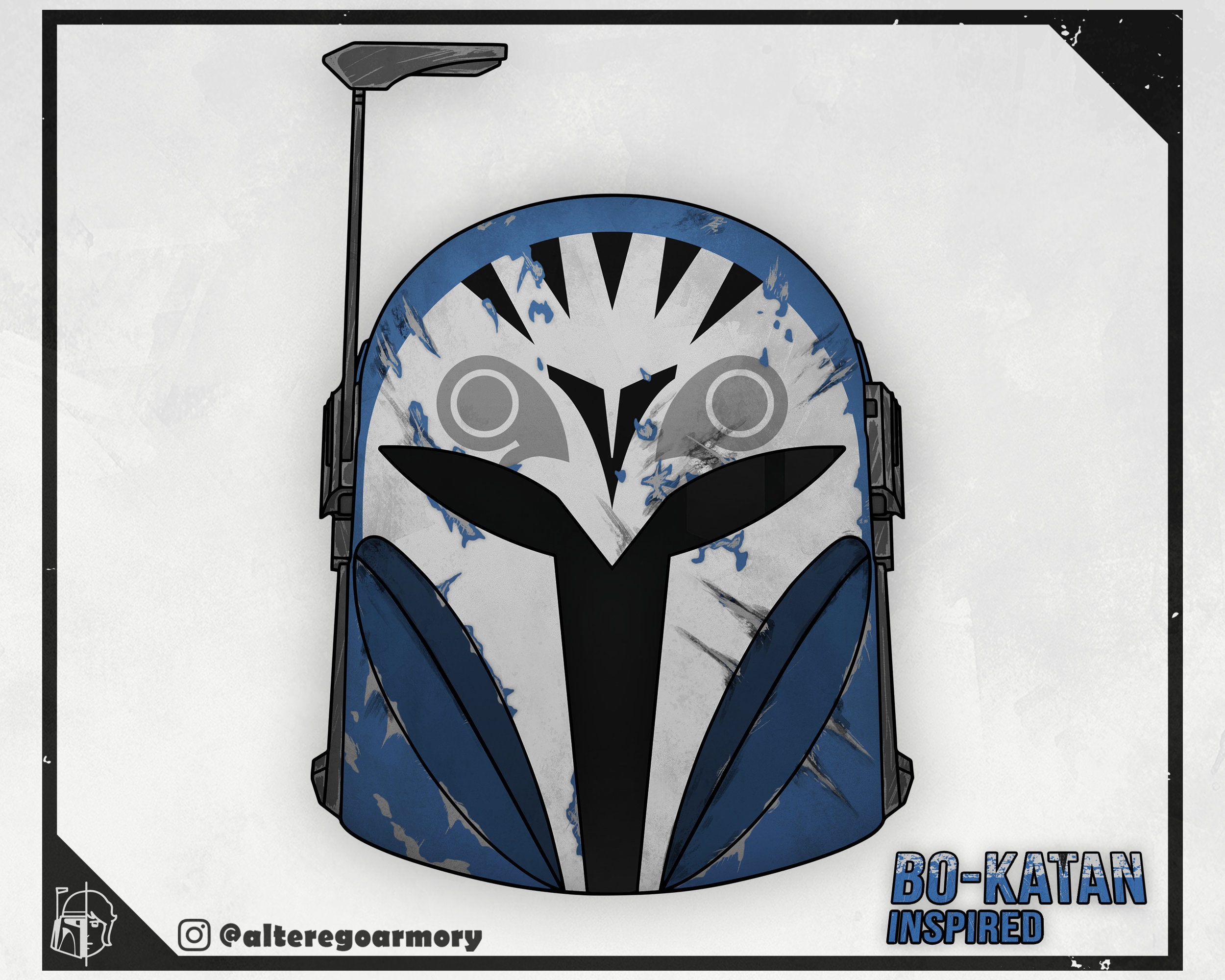 Bo Katan Helmet Pattern