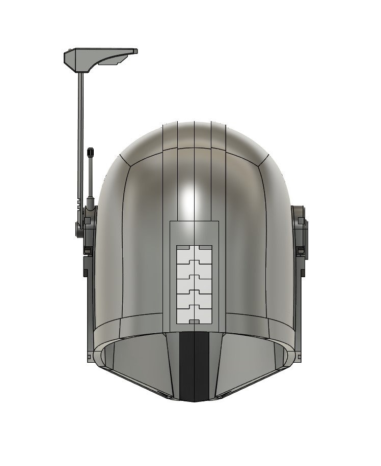 The Rook: 3D Printable Helmet Inspired by the Mandalorian - Etsy