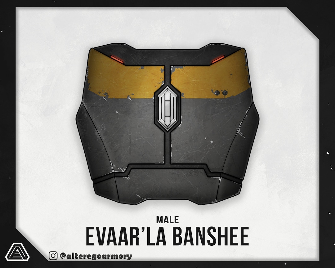 Mandalorian Inspired: Male Banshee Chest Plate - Etsy