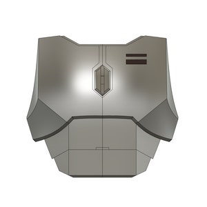 Mandalorian Inspired Custom Chestplate - Etsy