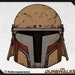 The Rook: 3D Printable Helmet Inspired by the Mandalorian - Etsy