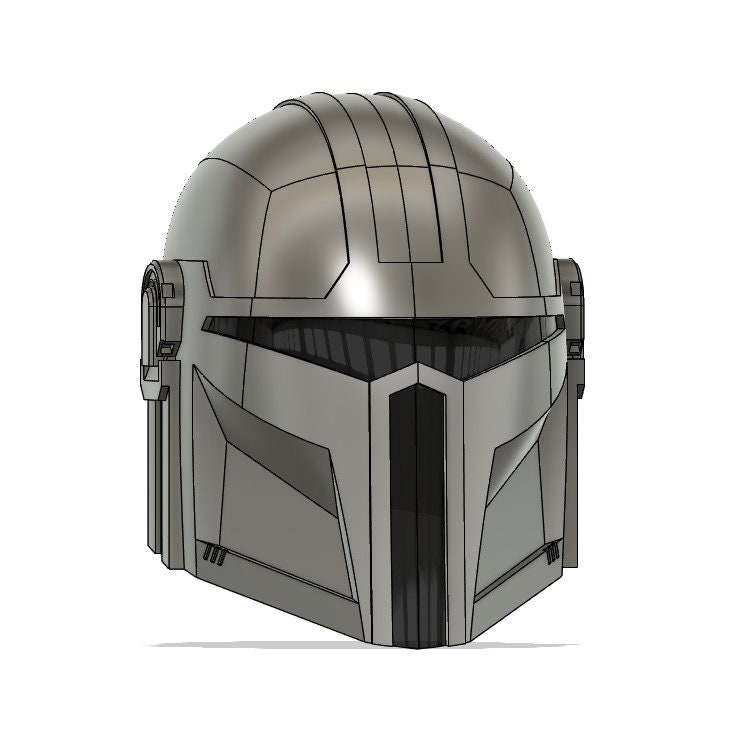 The Rook: 3D Printable Helmet Inspired by the Mandalorian - Etsy