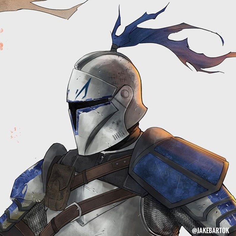 Medieval Captain Rex Inspired by Jakebartok - Etsy