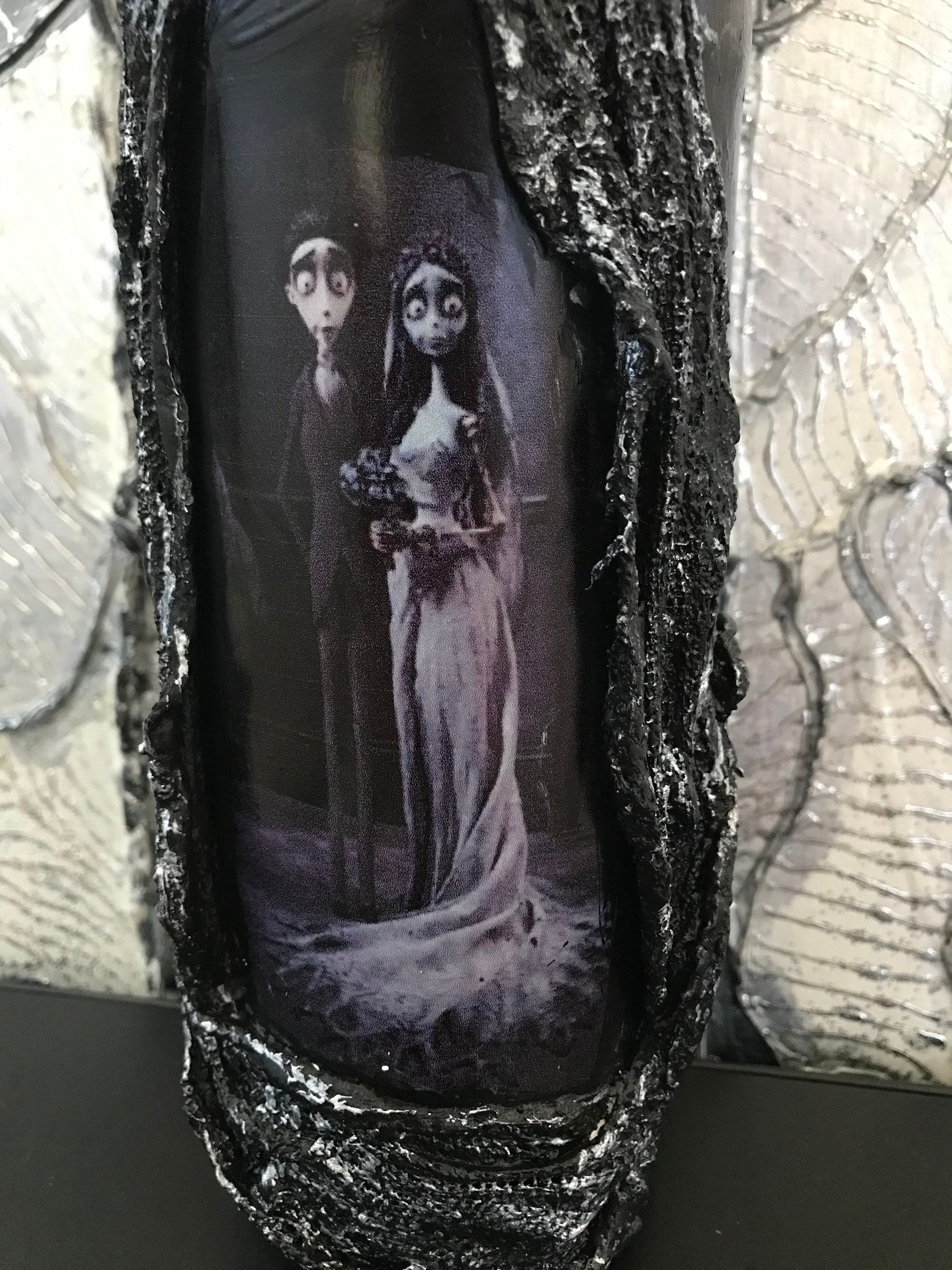Corpse Bride Inspired Bottle Lamp and Glass Set | Etsy