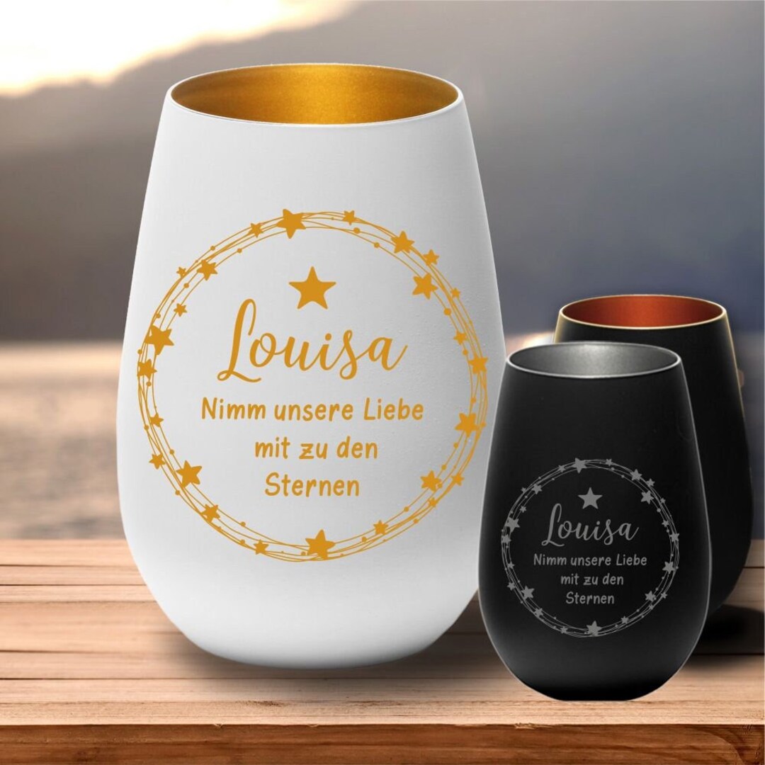 Lantern With Engraving Mourning Light Remembrance Light Star Child ...