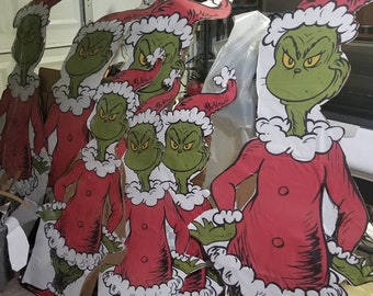 Grinch cutout | Etsy