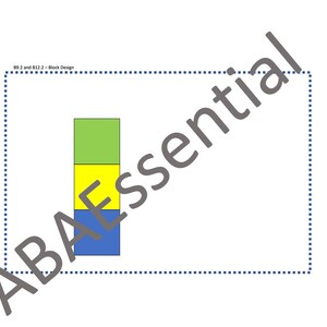 ABLLS-R B9 and B12 Flashcards Block Design blocks Not Included - Etsy