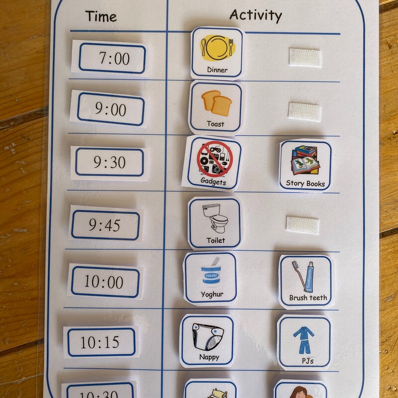 Visual Schedule - Etsy