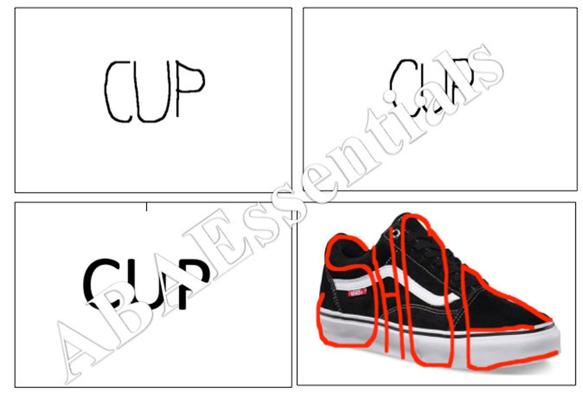 ABA Flashcards Stimulus Shape Transformations - Etsy