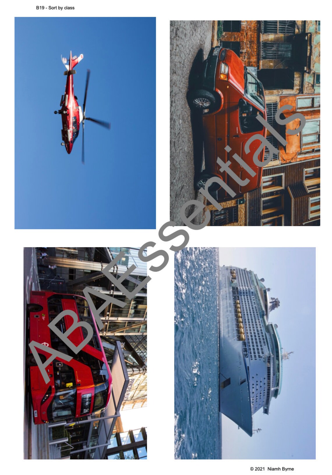 ABLLS-R B19 Flashcards Sort by Class - Etsy