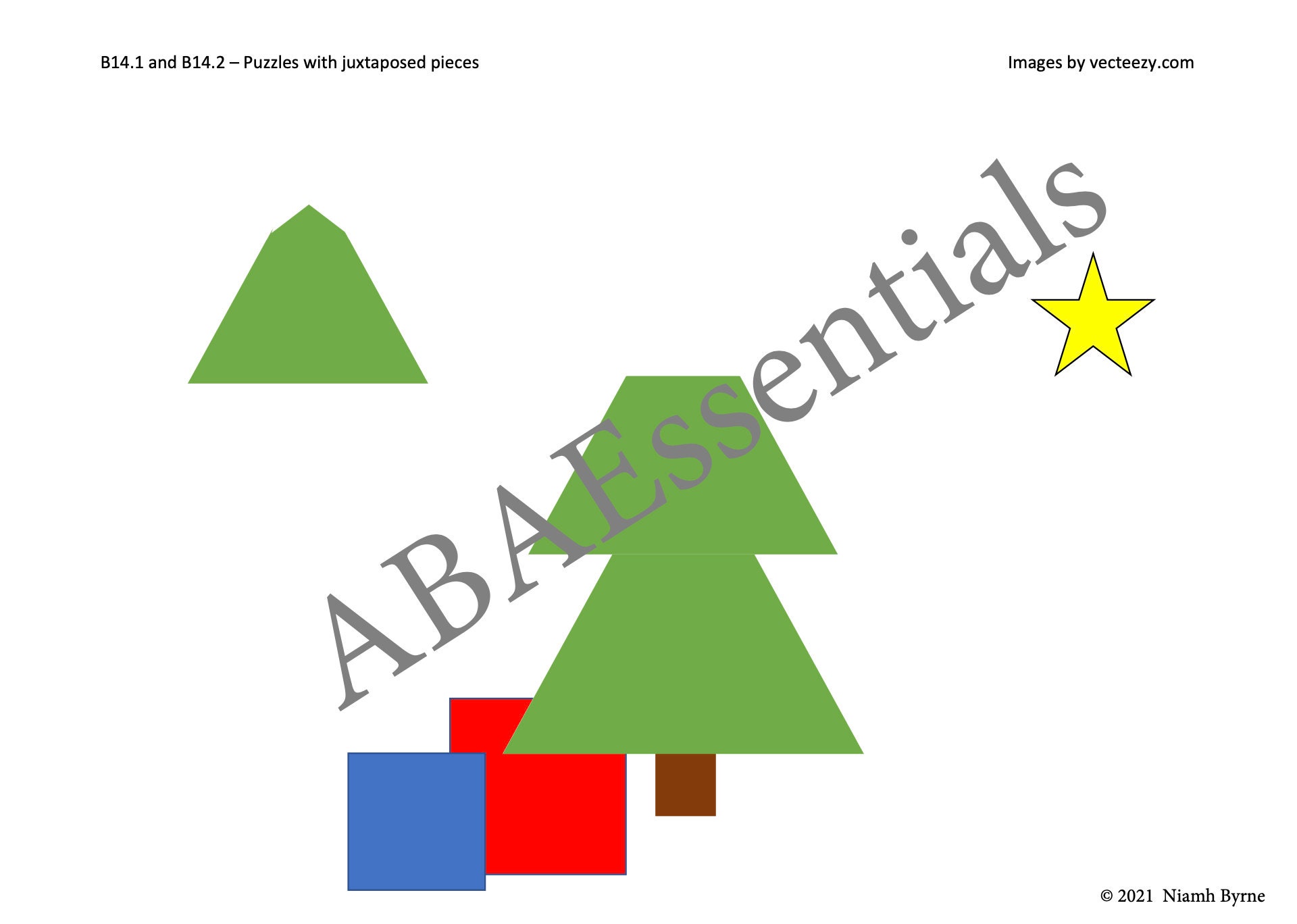 ABLLS-R B14 Puzzles With Multiple Pieces Which Must Be Juxtaposed PDF ...