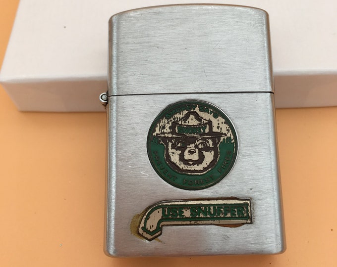 Vintage - Smokey the Bear Cigarette Lighter Snuffer Snuffit - Solo ...
