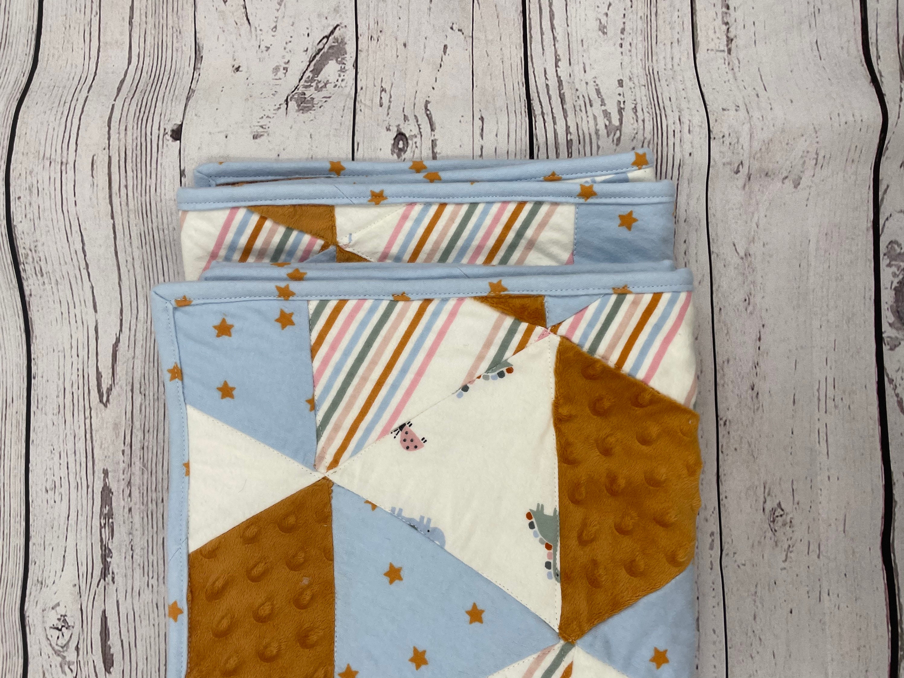 Patchwork I Love You More Quilt Modern Baby Quilt Handmade - Etsy