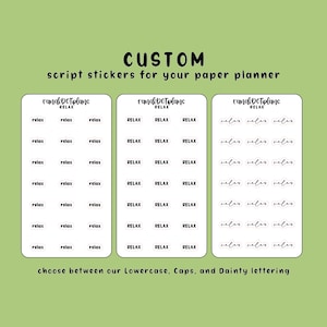 Custom Script - Etsy