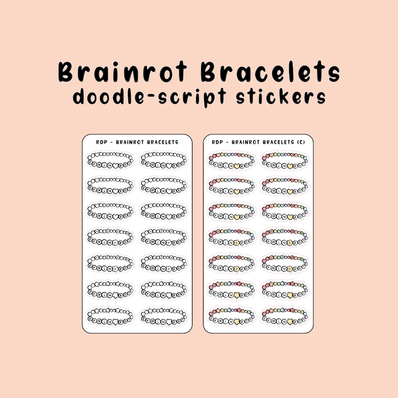 Brainrot Stickers - Etsy