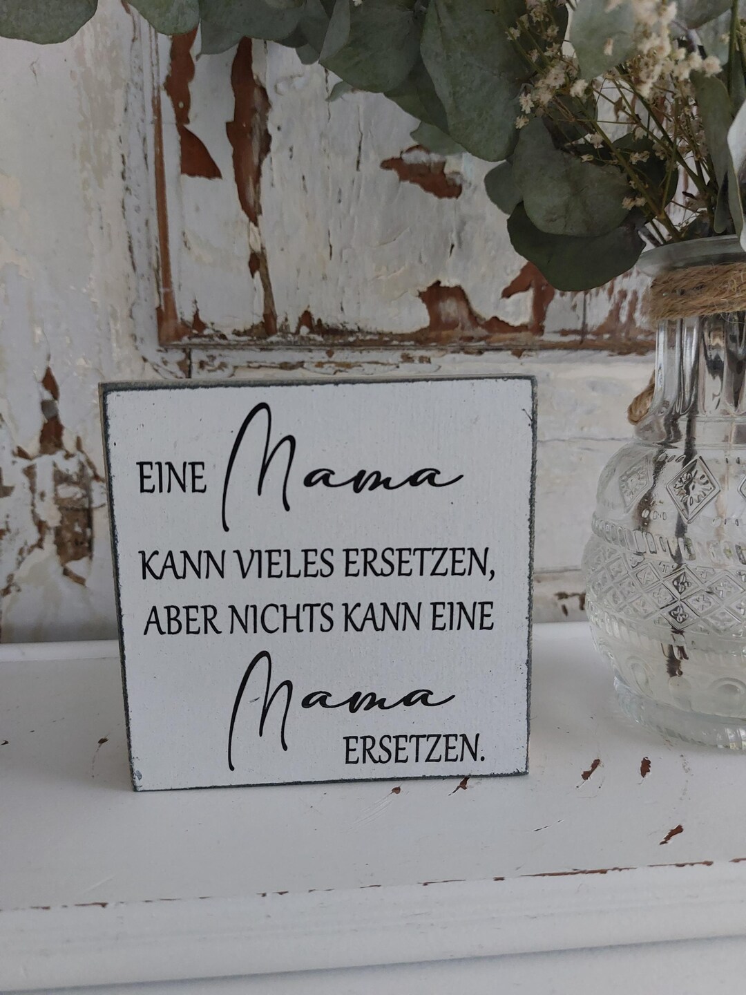Heartfelt Wooden Sign Engraved With a Saying as a Small Message for the ...