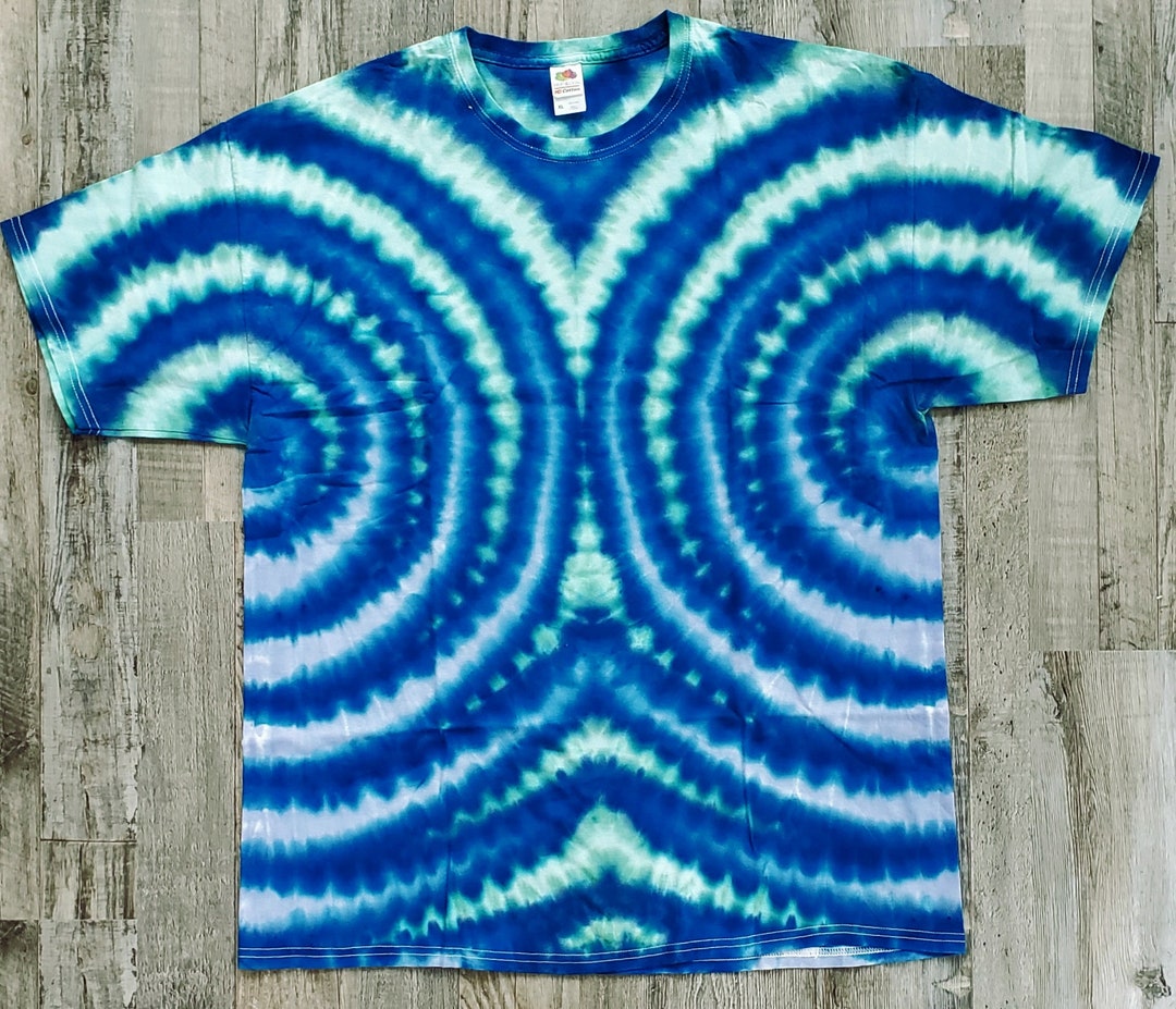 Reverse Ripple Tie Dye Shirt, Tie Dye T-shirt, Custom Made Tie Dye ...