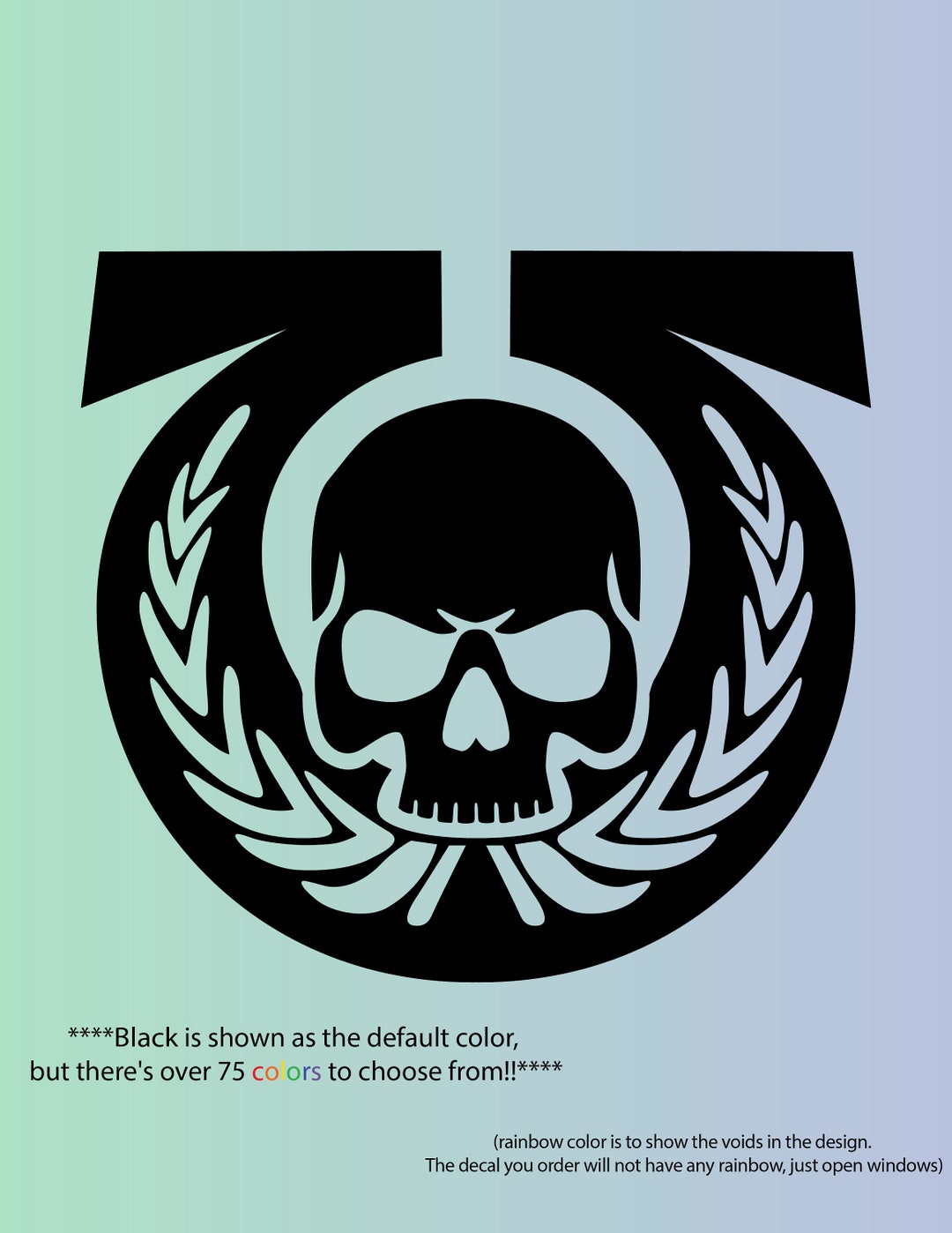 Warhammer 40k Ultramarines Omega Decal V.1 - Etsy