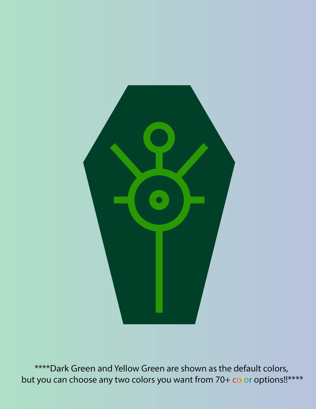 Warhammer 40k Necron: Nephrekh Decal two Color - Etsy