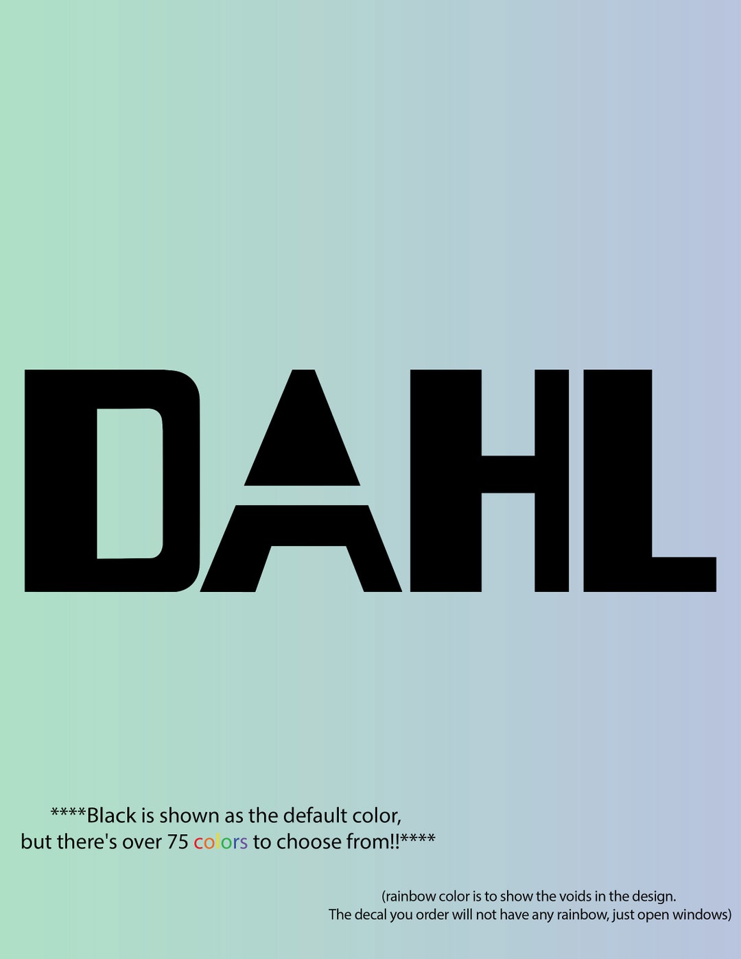 Borderlands Dahl Gun Manufacturer Logo Decal - Etsy