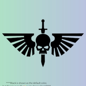 Warhammer 40k Adeptus Astartes space Marines Decal - Etsy
