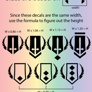 Fallout Brotherhood of Steel Rank Insignia Decal Paladins - Etsy