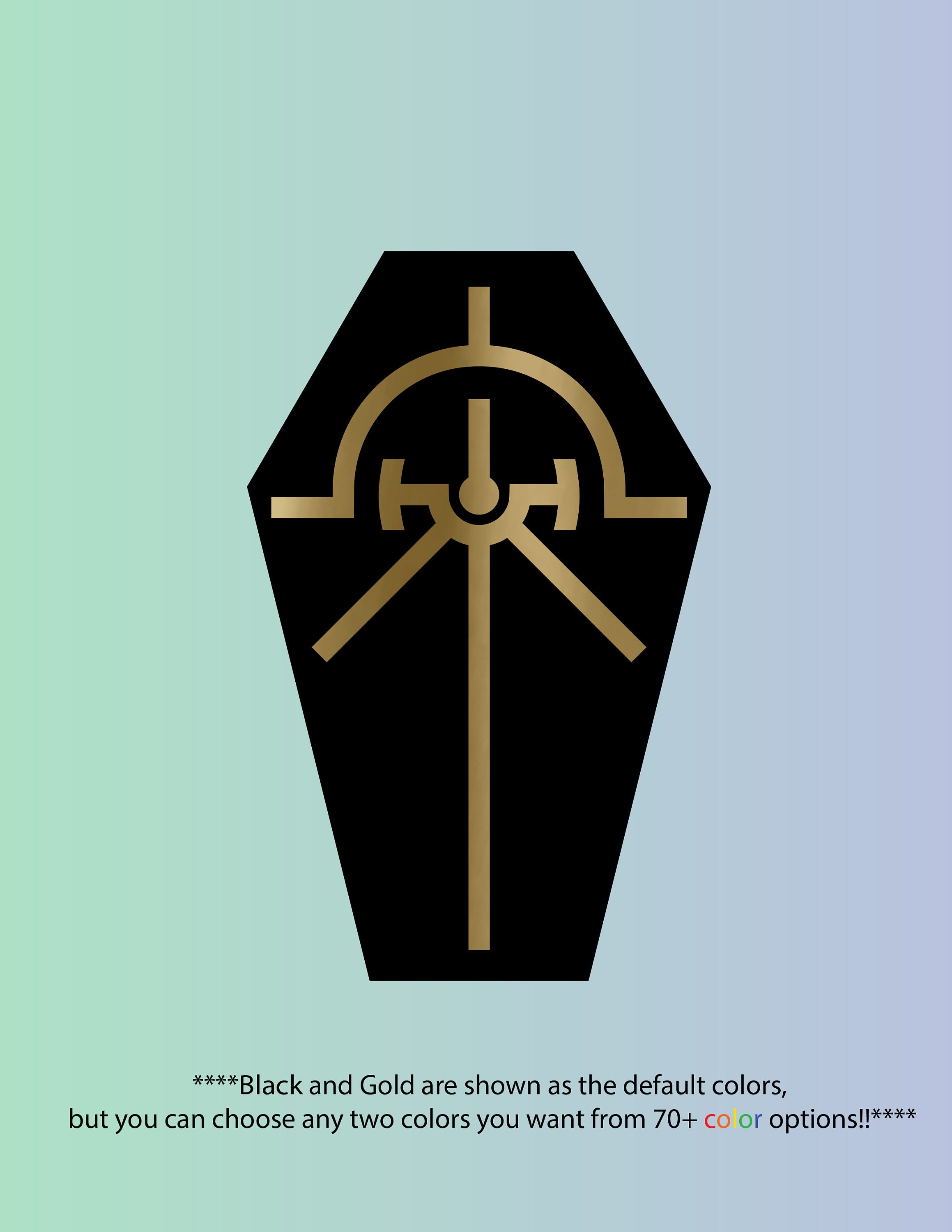 Warhammer 40k Necron: Mephrit Decal two Color - Etsy