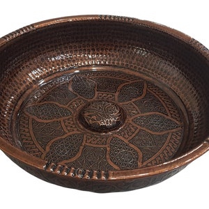 Turkish Handmade Authentic Turkish Bath Hamam Tasi SPA Bath Bowl, for ...