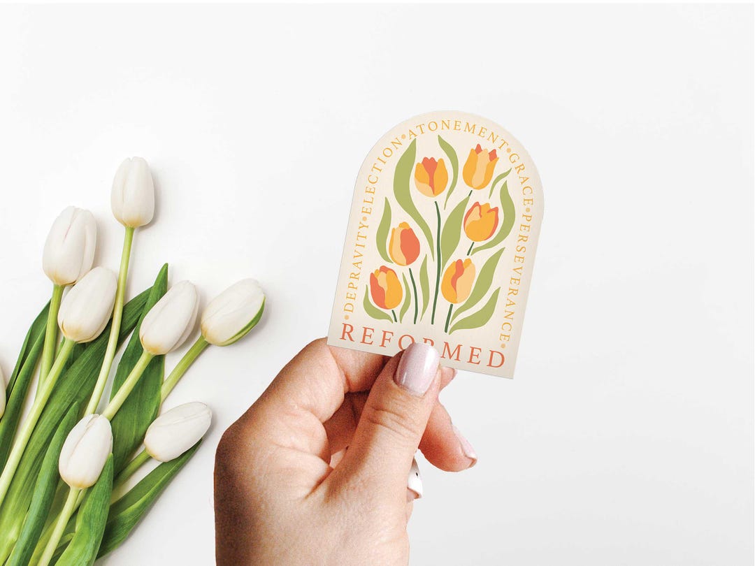 Reformed Sticker, Christian Sticker, Faith Sticker, Bible Verse Decal ...