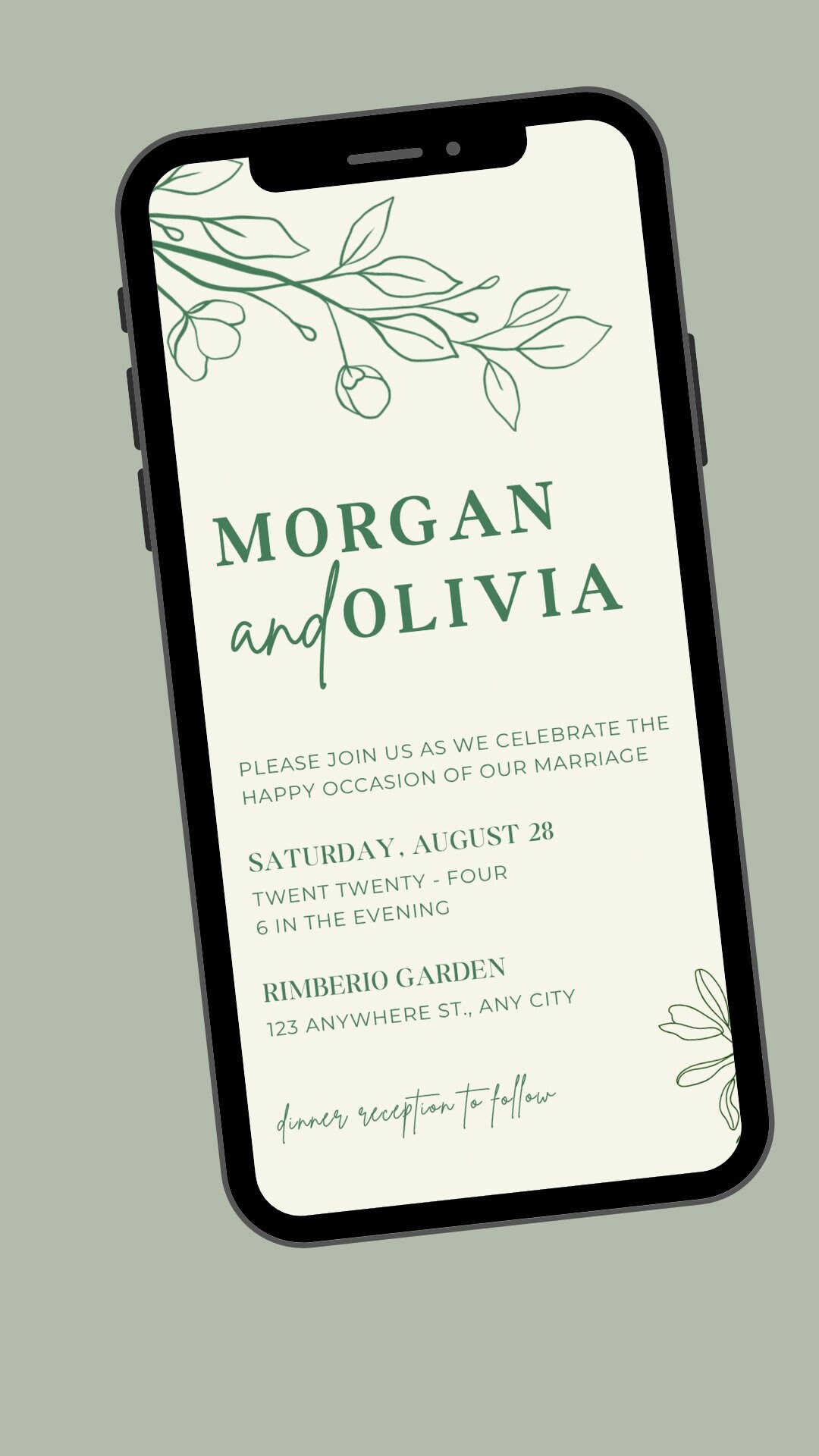 CUSTOM DIGITAL Wedding Invitation - Etsy