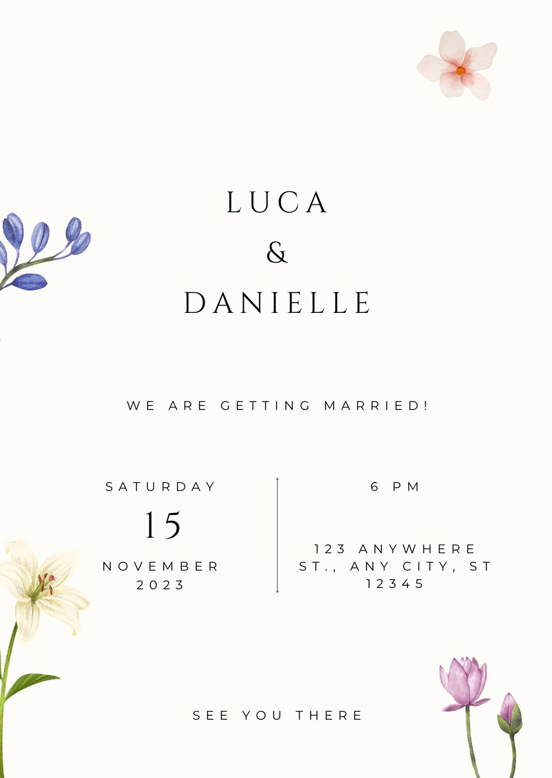 CUSTOM DIGITAL Wedding Invitation - Etsy