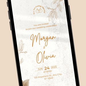 CUSTOM DIGITAL Wedding Invitation - Etsy