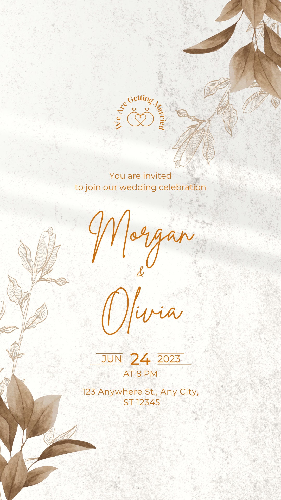 CUSTOM DIGITAL Wedding Invitation - Etsy