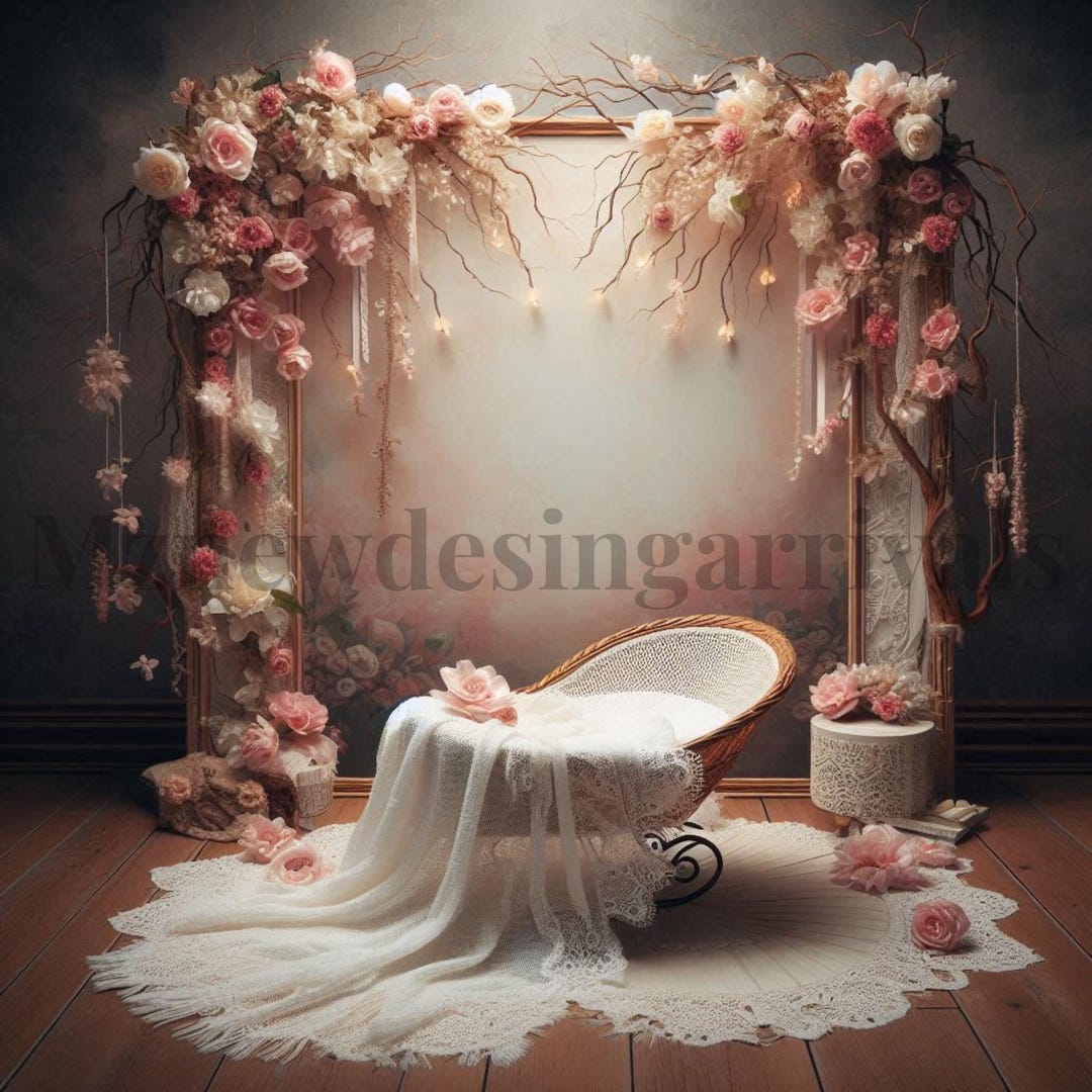 Newborn Backdrop Chair Digital Photography, 8 Jpg Toddler Background ...