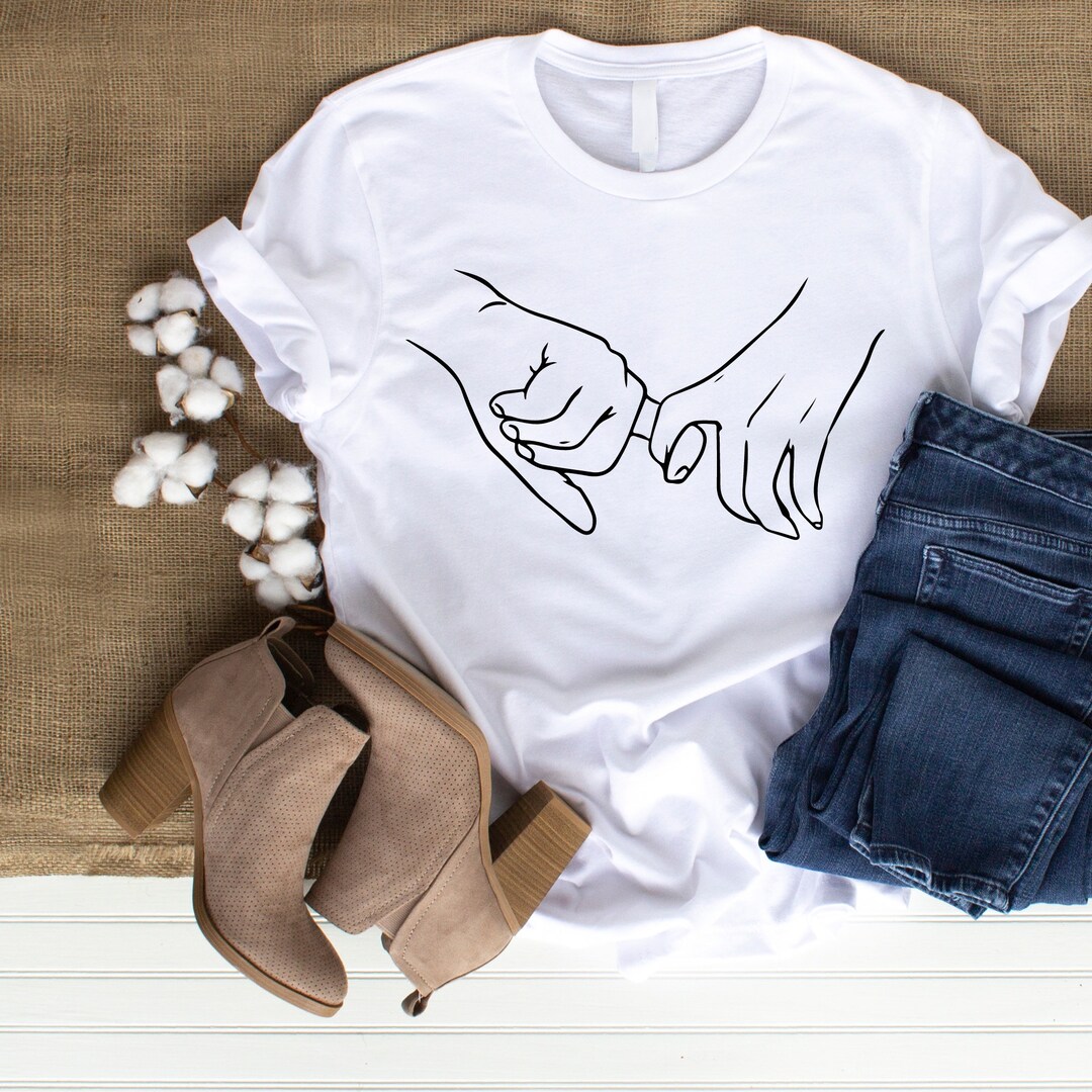 Besties Couple Hands SVG Cut File for Cricut, Best Friends Svg, Hand ...