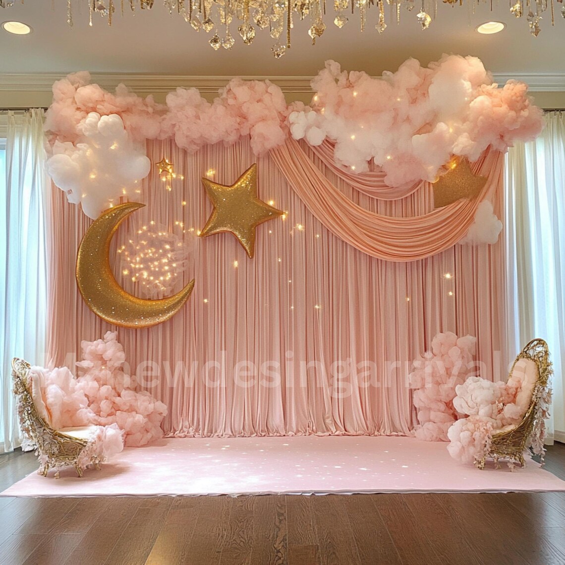 Celebration Backdrops , 4 JPG Invitation Card Background for Photoshop ...