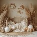 Boho Newborn Backdrop, 6 JPEG Studio Background,boho Newborn Backdrop ...