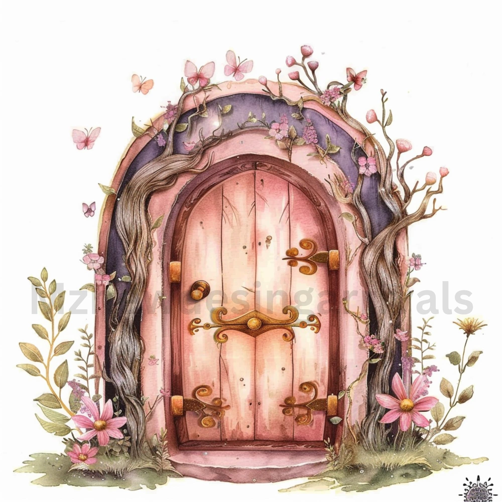 Fairy Doors Dessin _ Fairy Door Clip Art – CMAZ
