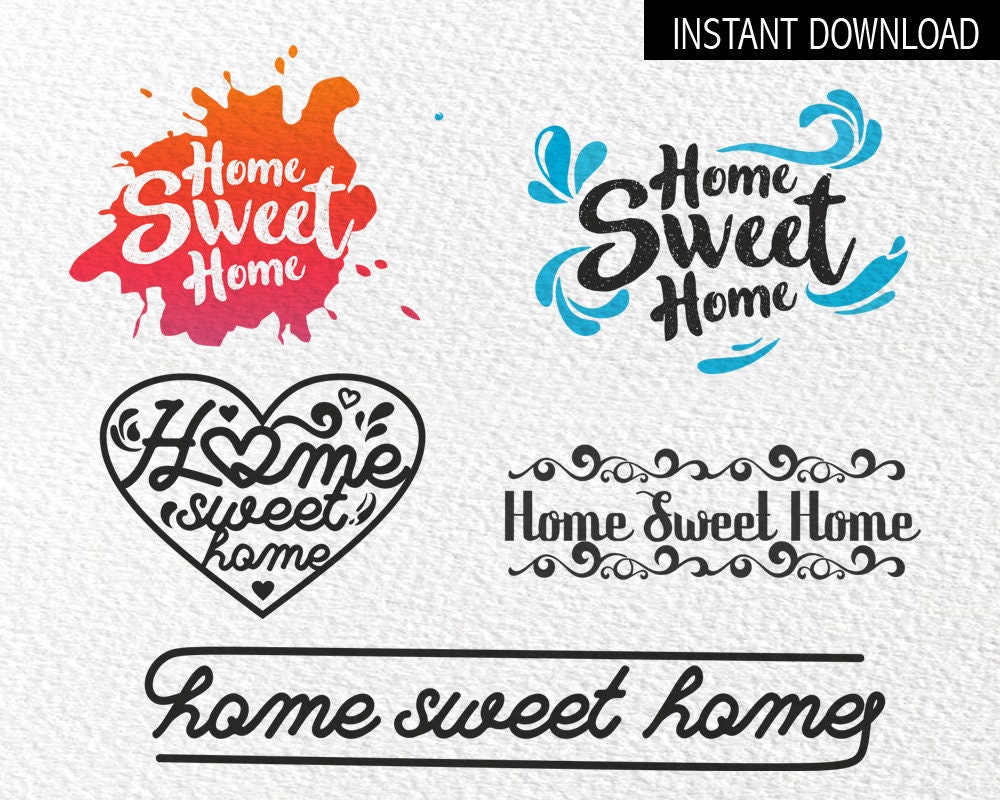 32 Home Svg File Home Sweet Home Svg Home Svg Quote Home - Etsy